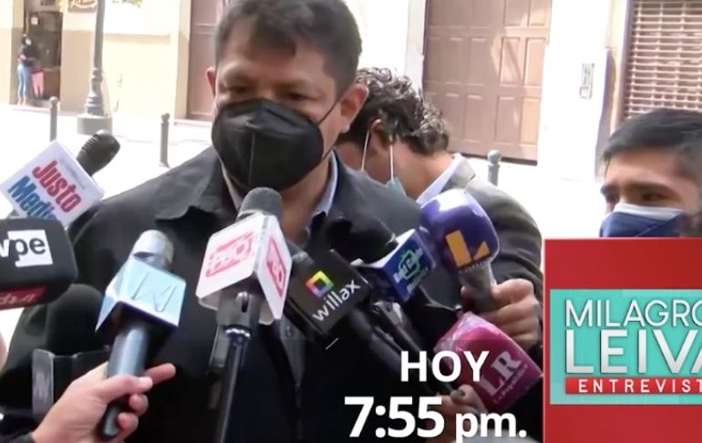 Milagros Leiva entrevistará a Richard Rojas, alto dirigente de Perú ...