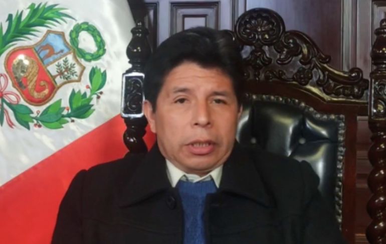 Pedro Castillo niega ser cabecilla de una organización criminal: "Si lo ...