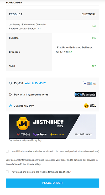 JustMoney Pay | Devpost