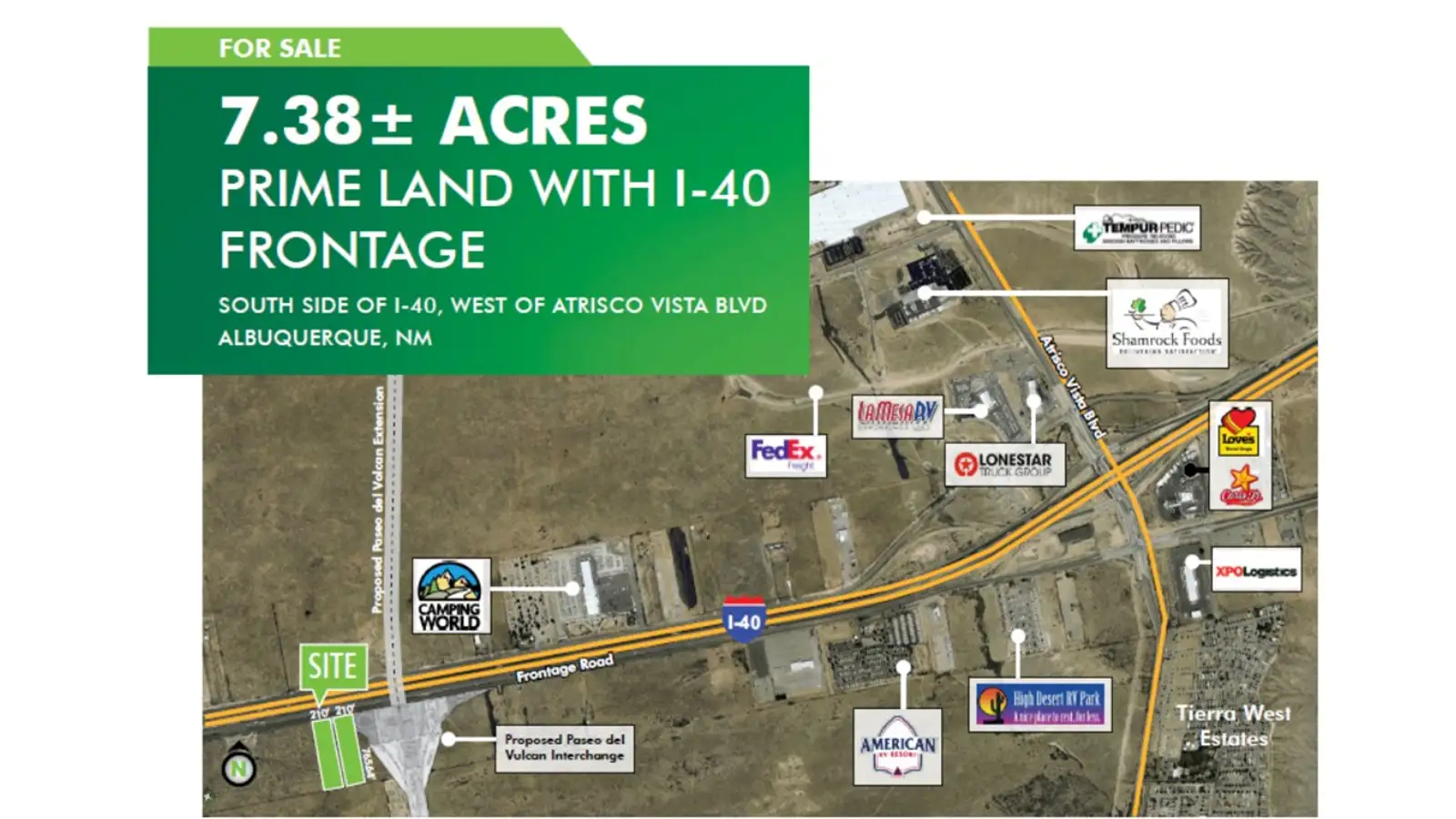Prime Land with I-40 Frontage