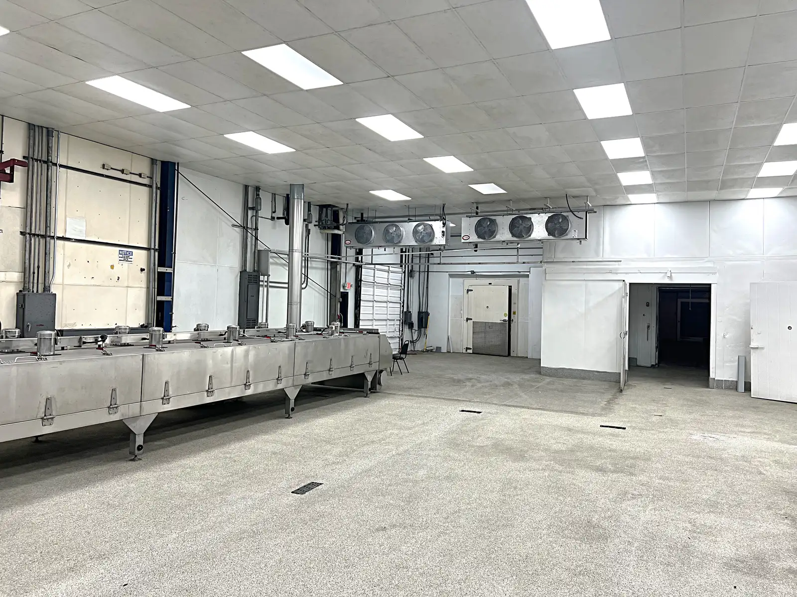 Food Processing Facility With Cold Storage