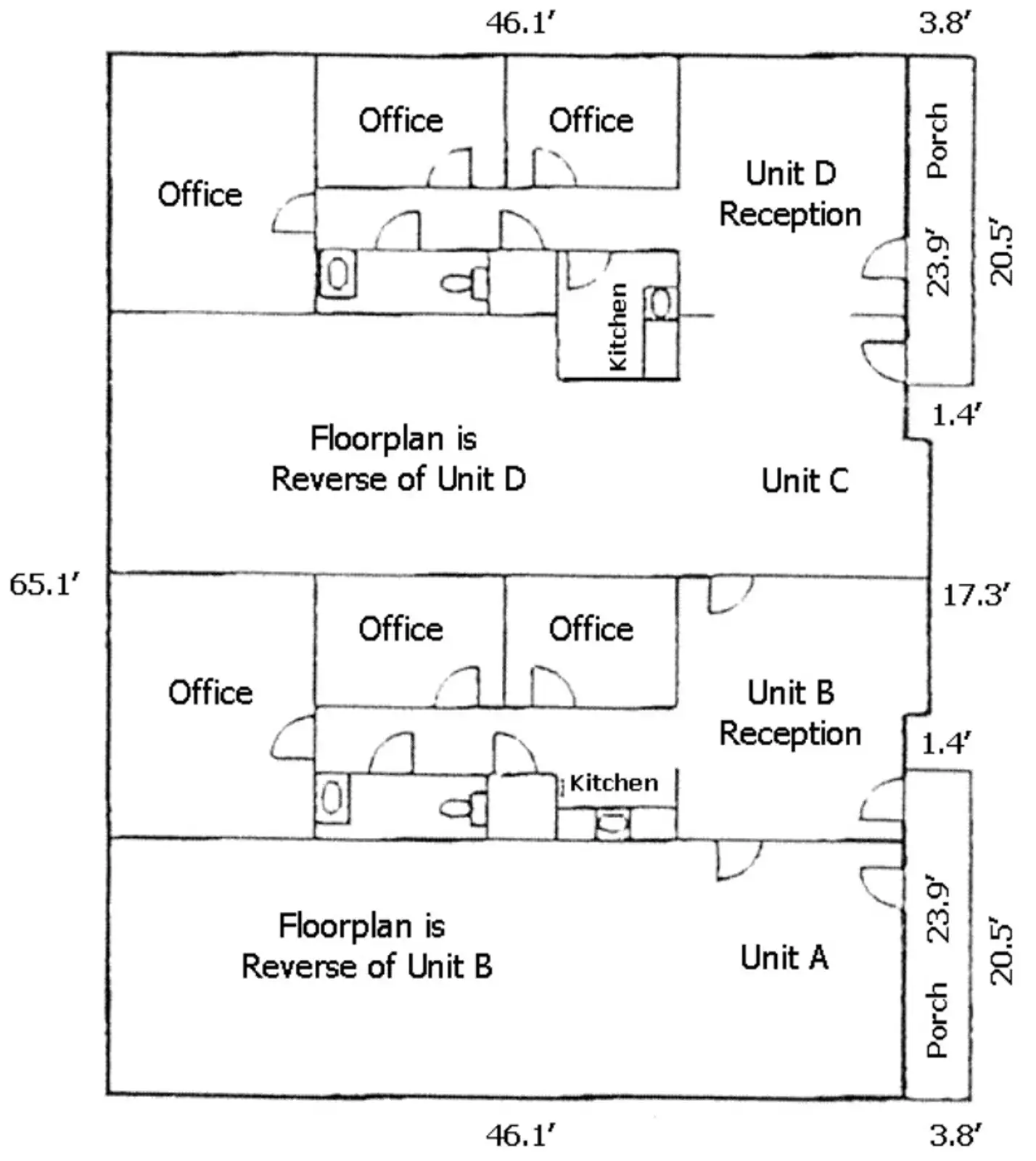 Reduced Price - Multi-Tenant Office Building For Sale