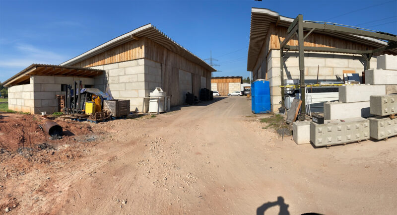 Betonblock, Lego-Betonstein, (LxBxH): 1.600 x 400 x 800 mm mit ...