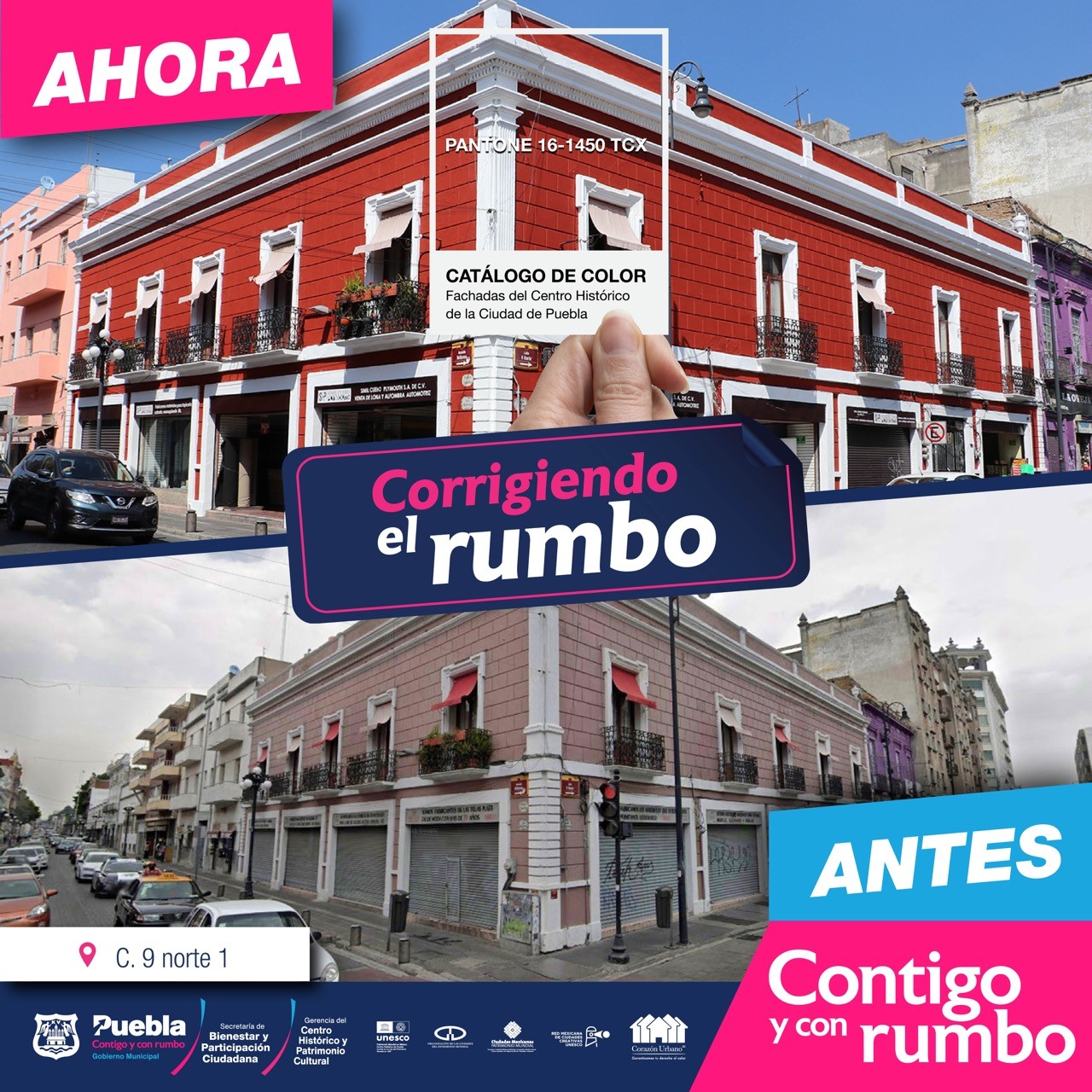 Ayuntamiento de Puebla continúa mejorando la imagen urbana del Centro ...