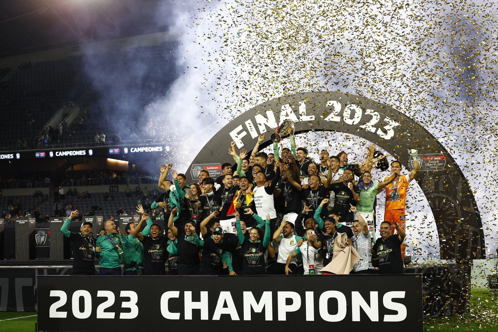 El León se corona campeón de la Concachampions tras vencer al LAFC ...