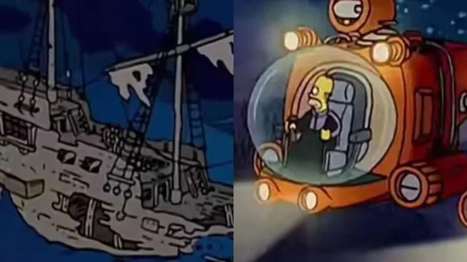 ¿Coincidencia? Los Simpson predijeron la catástrofe del submarino Titan ...