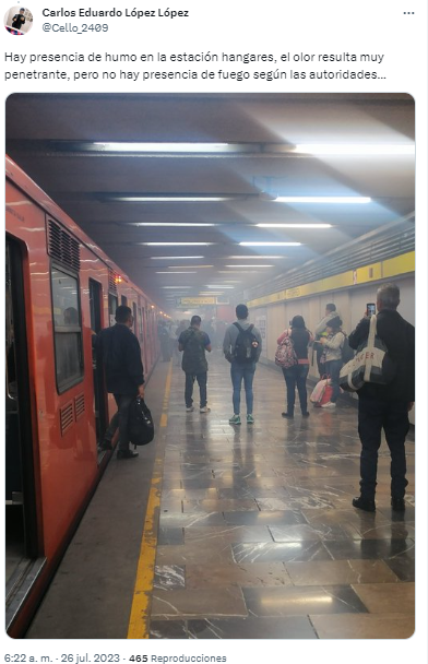 Reportan que las estaciones Polanco y San Joaquín de la Línea 7 del ...