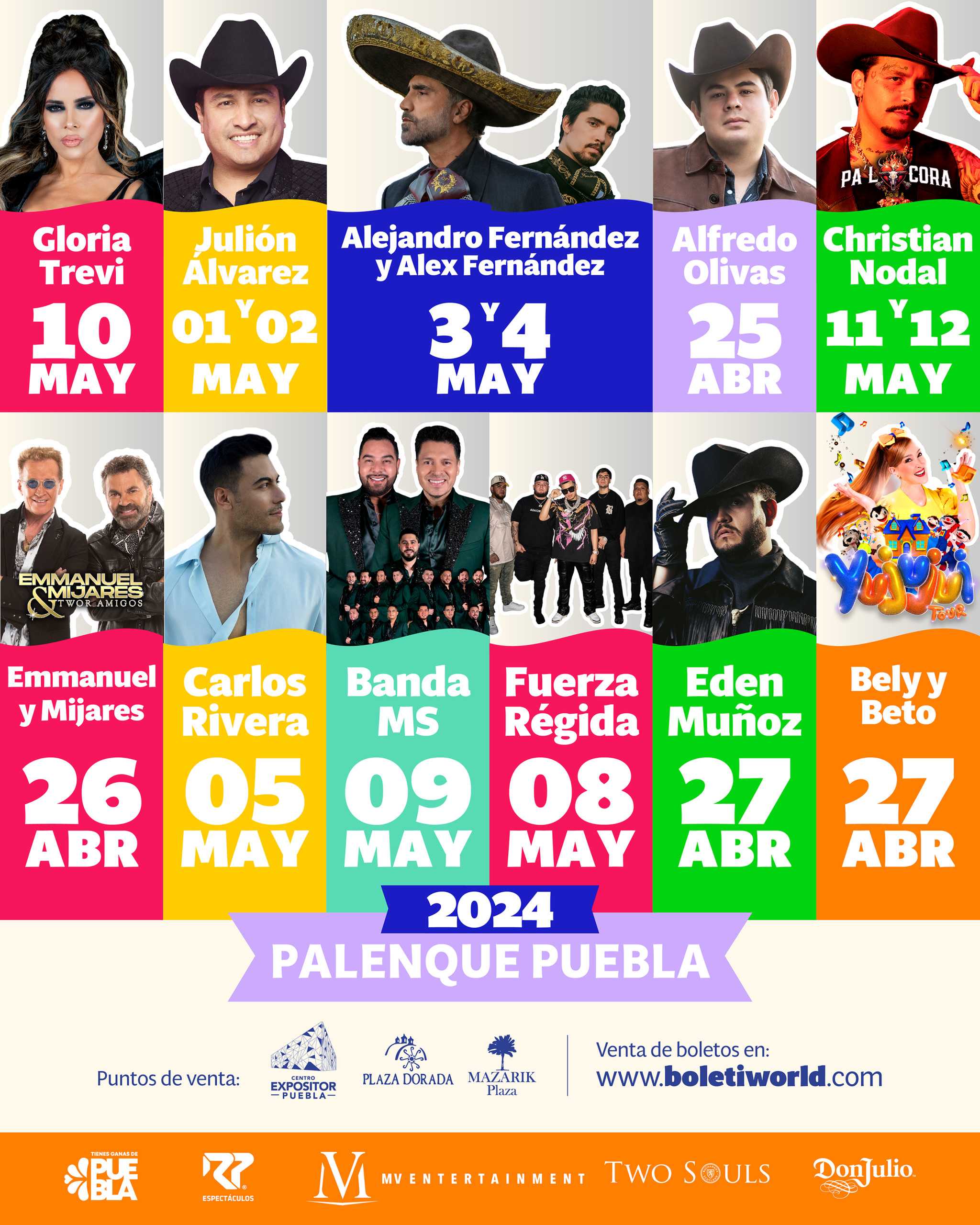 ¡Todo listo para la Feria de Puebla!, artistas, fechas y costo - Reto Diario