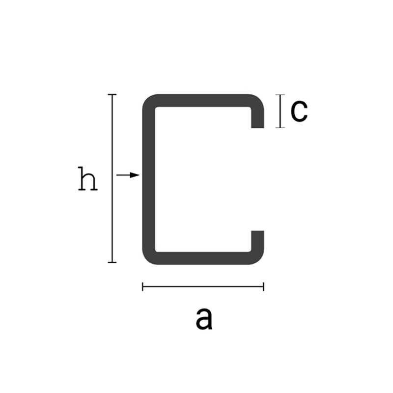 S235J2C+N 30x30x10x2mm 6000mm Nr. 7 - Cronvall