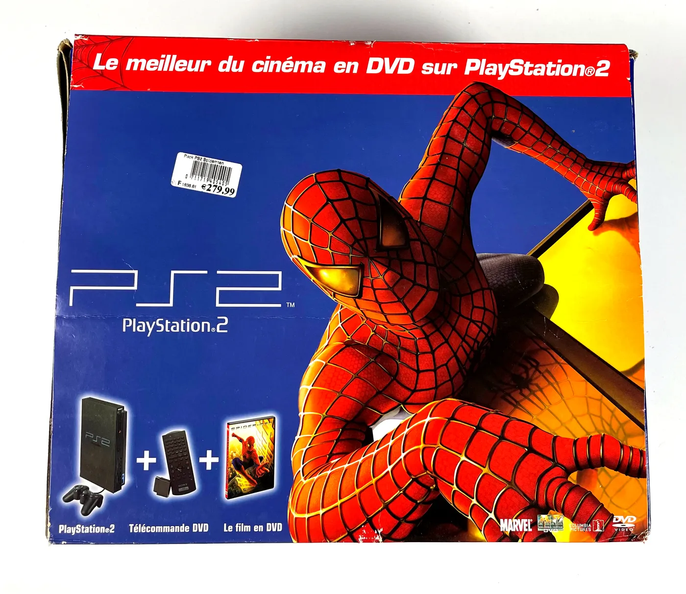 PlayStation 2 PS2 Spider-Man Pack Console SCPH-39004 Complete ...