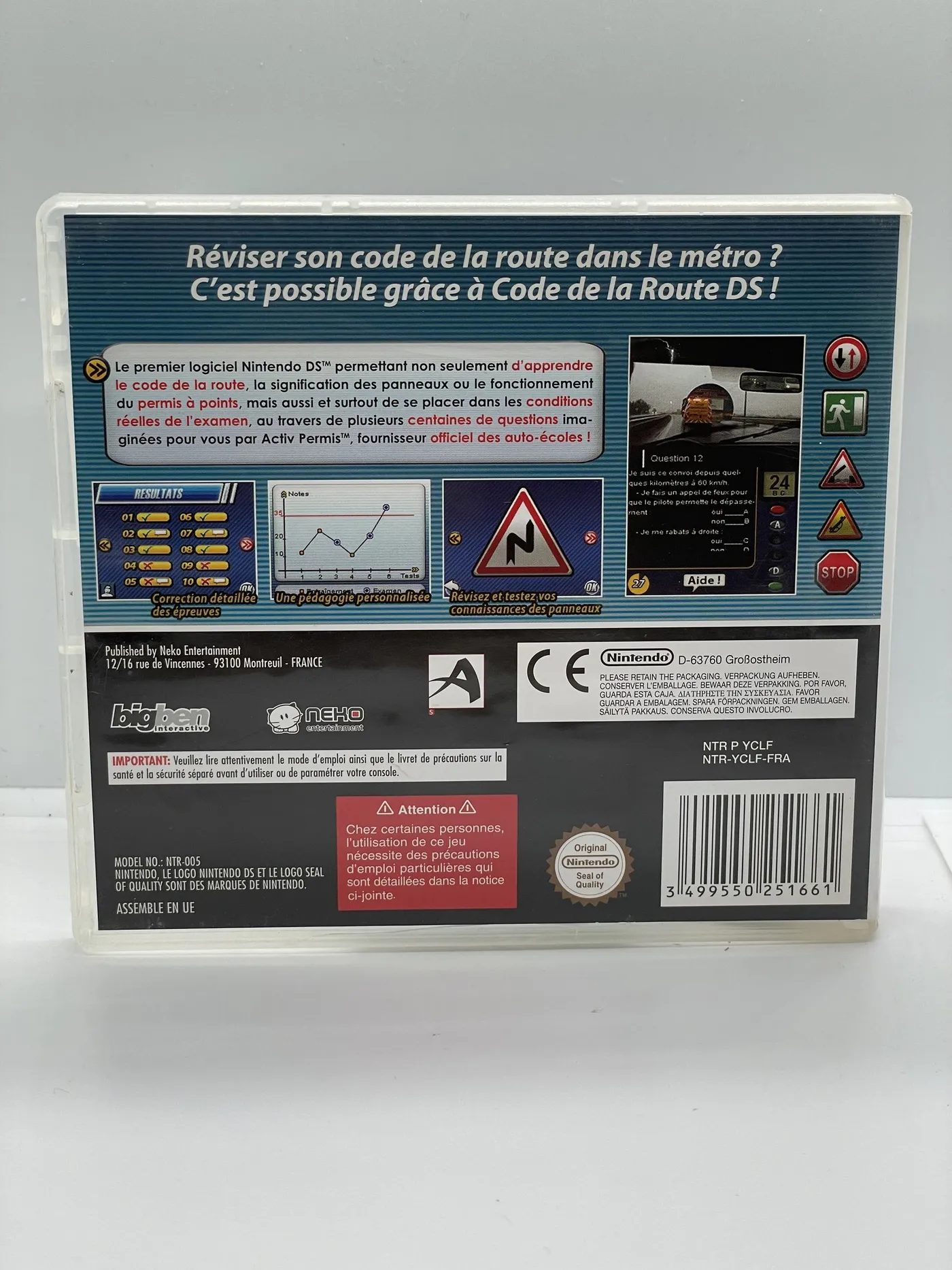 Code de la Route DS - Nintendo DS | Retrobroker