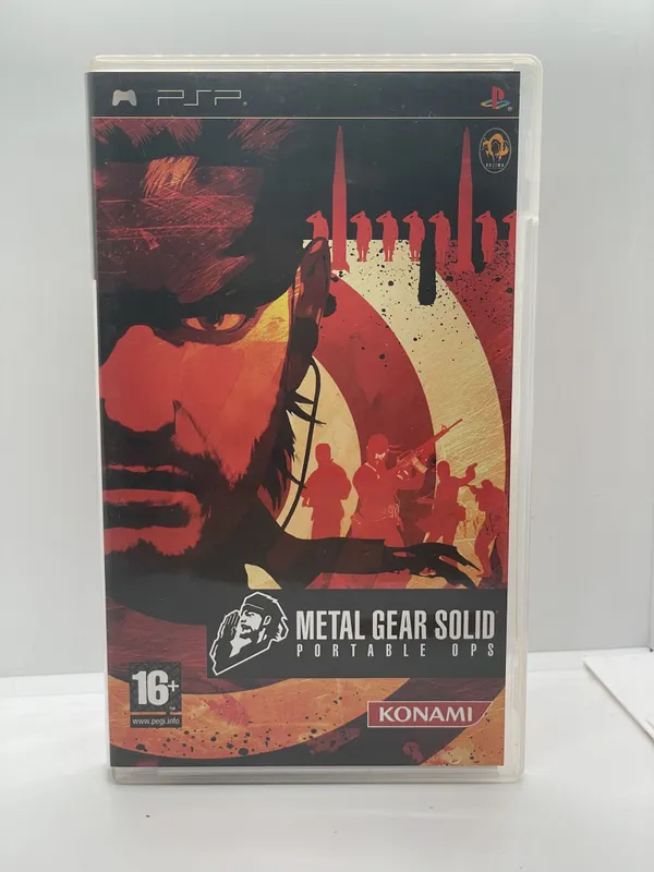 Metal Gear Solid Portable Ops PSP - PlayStation Portable (PSP ...