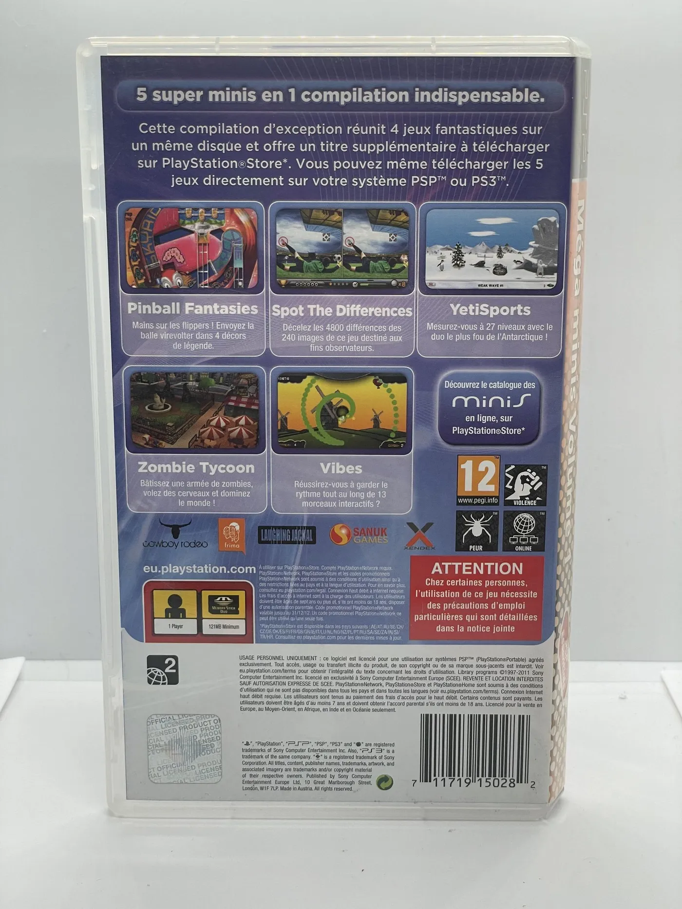 Mega minis Volume 1 PSP - PlayStation Portable (PSP) | Retrobroker