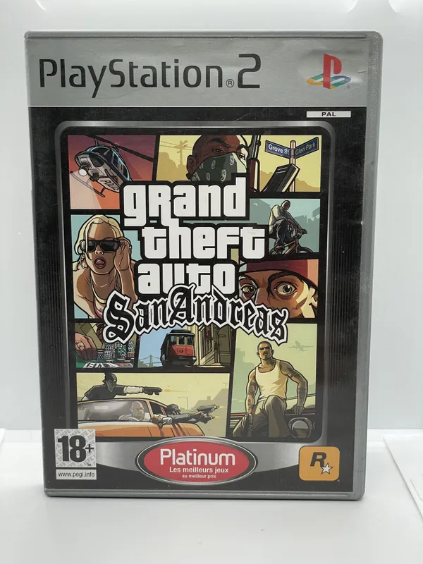Grand Theft Auto San Andreas PS2 - PlayStation 2 | Retrobroker