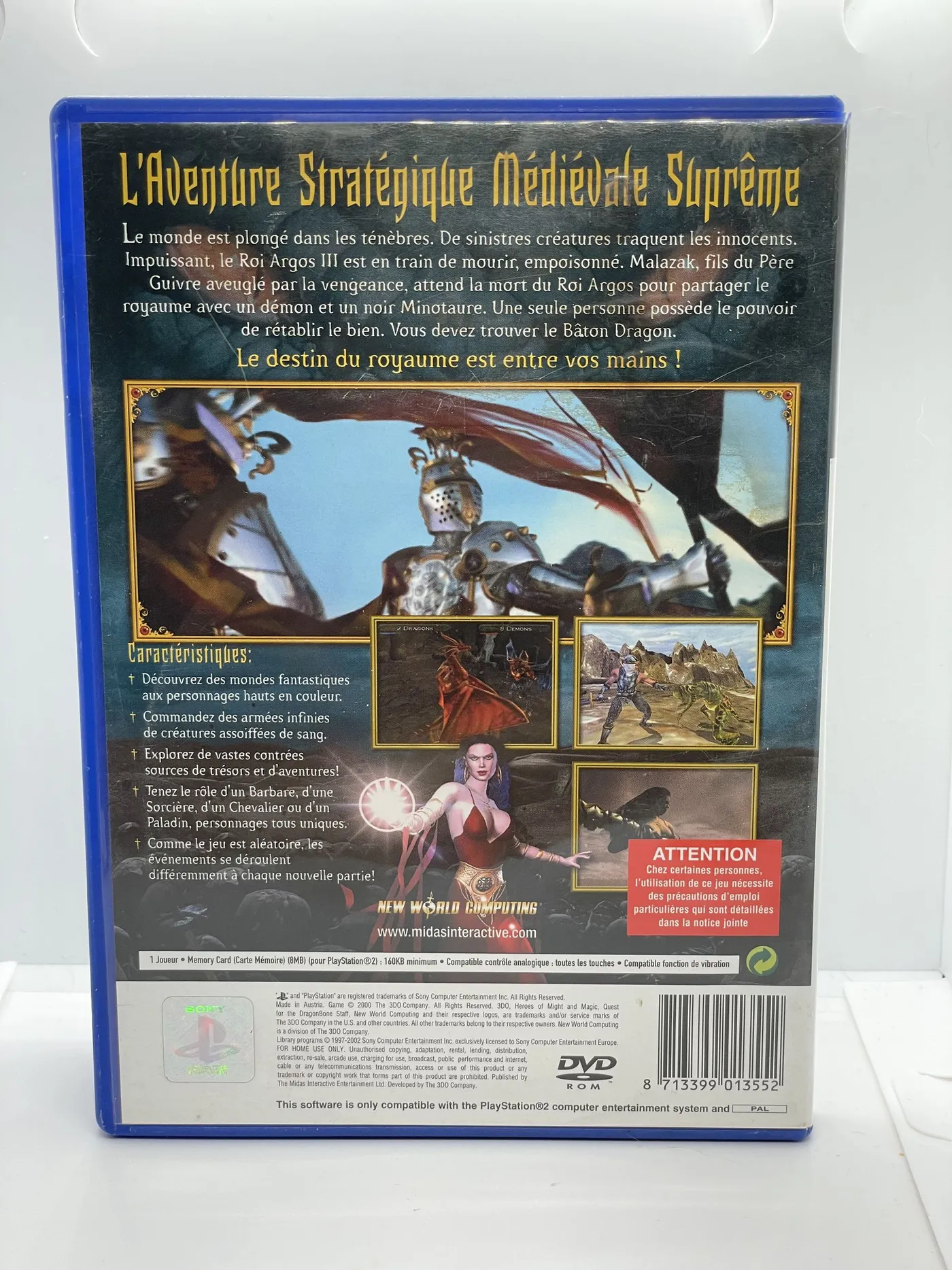 Heroes of Might and Magic PS2 - PlayStation 2 | Retrobroker