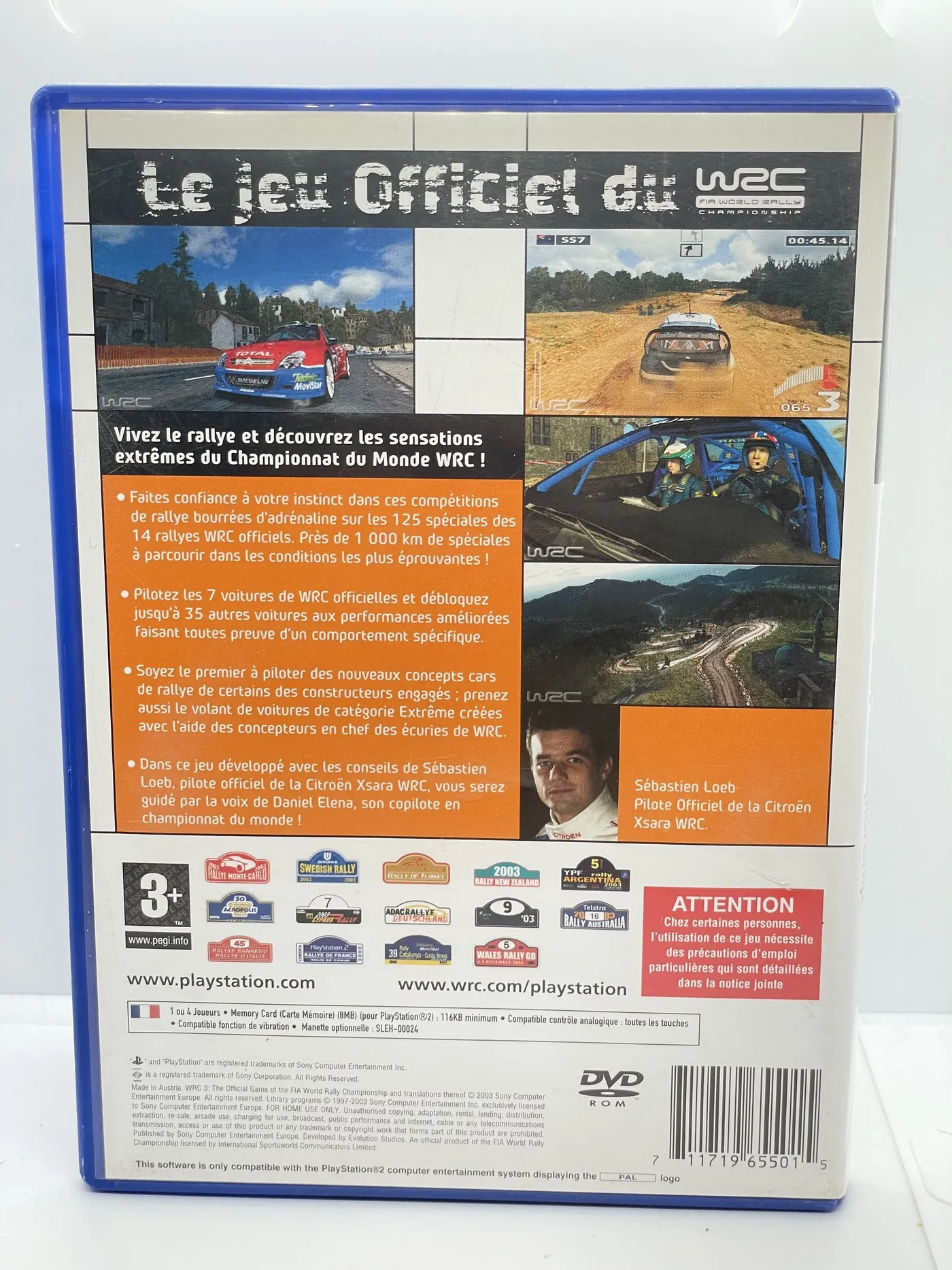 WRC 3 PS2 - PlayStation 2 | Retrobroker