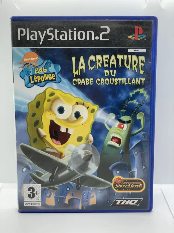 SpongeBob SquarePants Creature from the Krusty Krab PS2 - PlayStation 2 ...