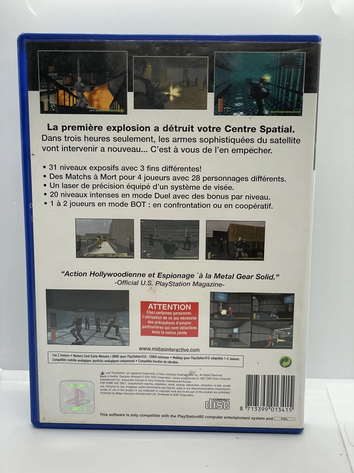 Operation Winback PS2 - PlayStation 2 | Retrobroker