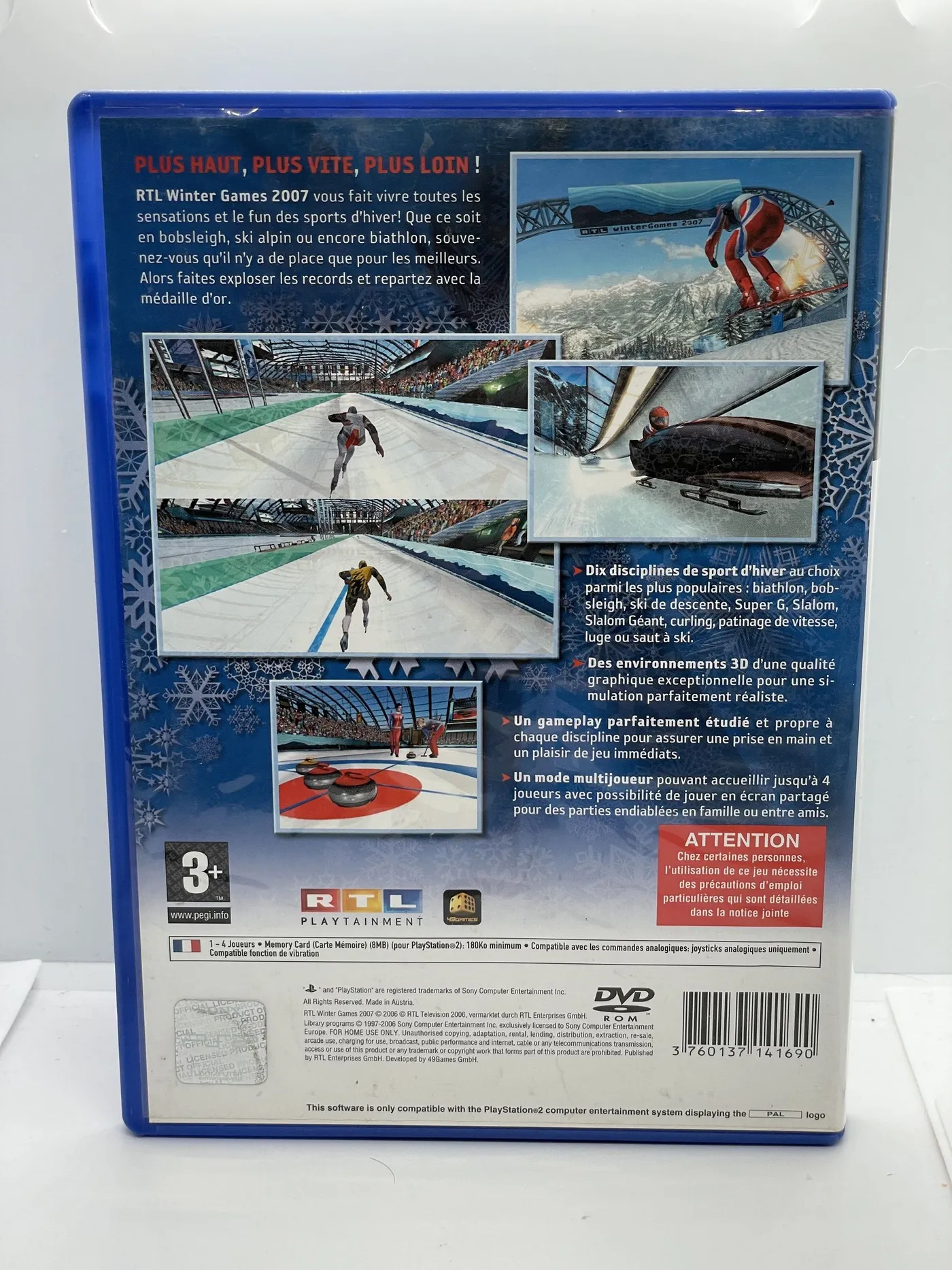 RTL Winter Games 2007 PS2 - PlayStation 2 | Retrobroker