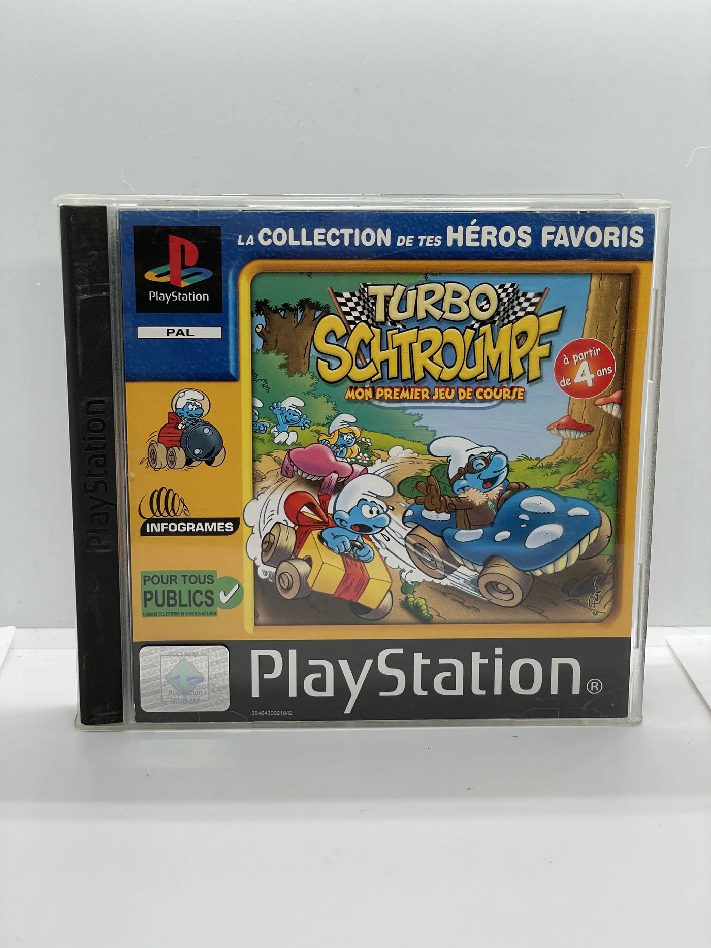 3 2 1 Smurf PS1 PlayStation 1 Retrobroker