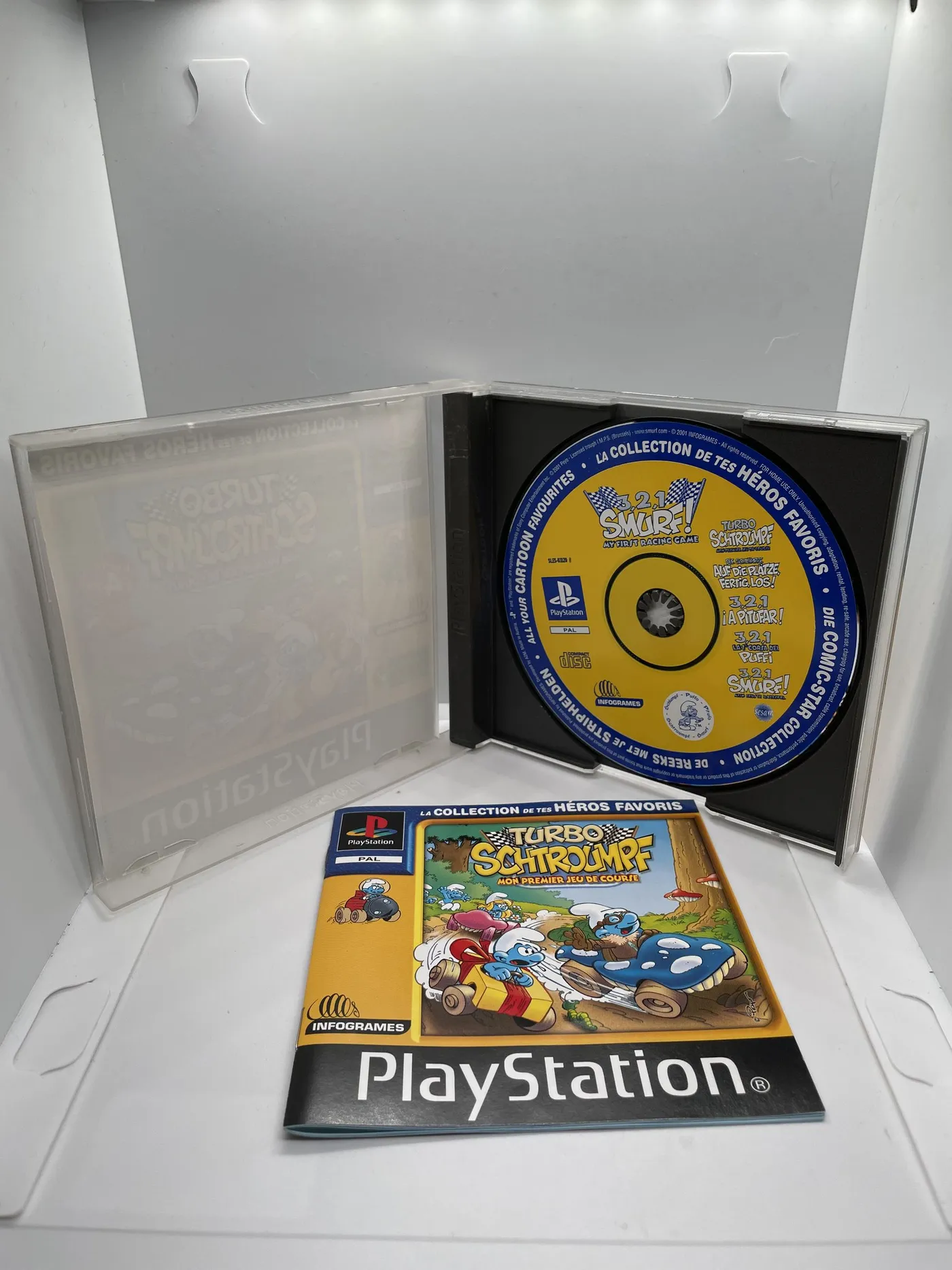 3 2 1 Smurf PS1