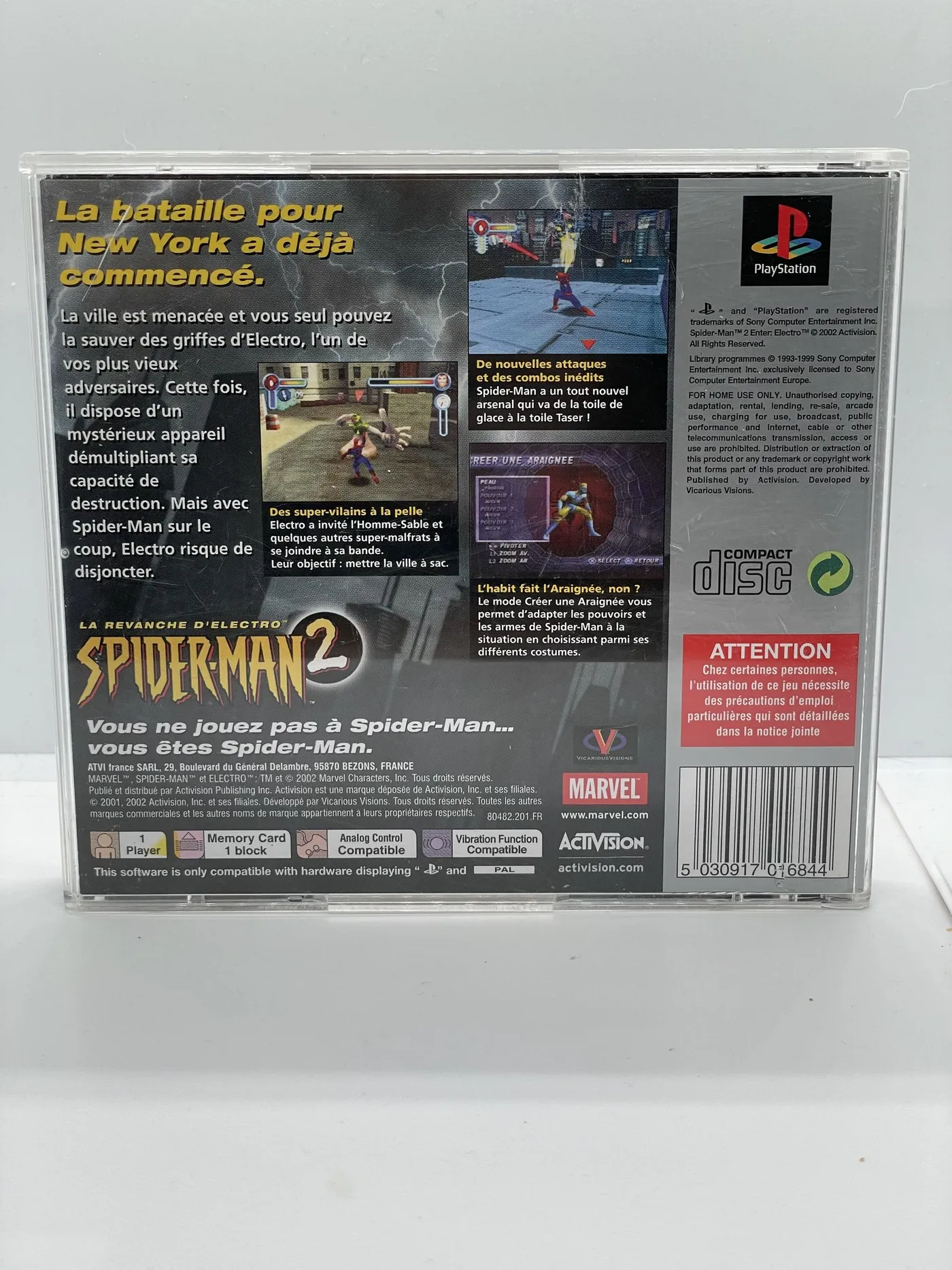 Spider-man 2 PS1 (FR) - PlayStation 1 | Retrobroker