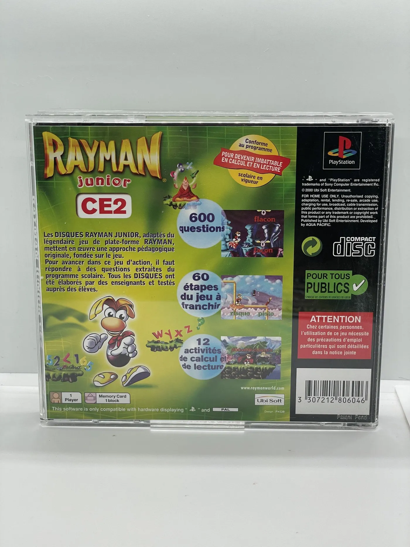 Rayman Junior CE2 PS1 - PlayStation 1 | Retrobroker