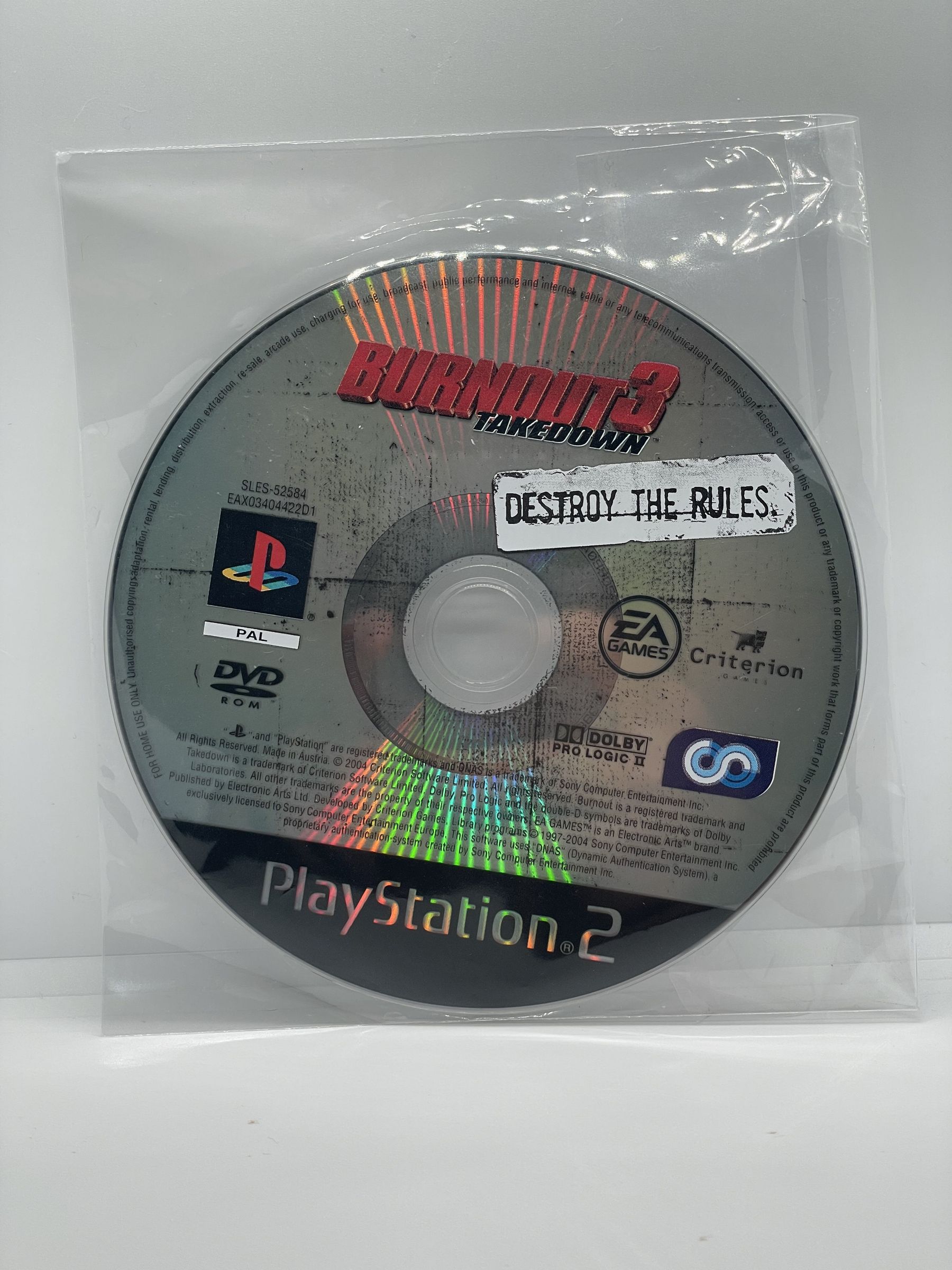 Burnout 3 Takedown PS2 (CD) - PlayStation 2 | Retrobroker