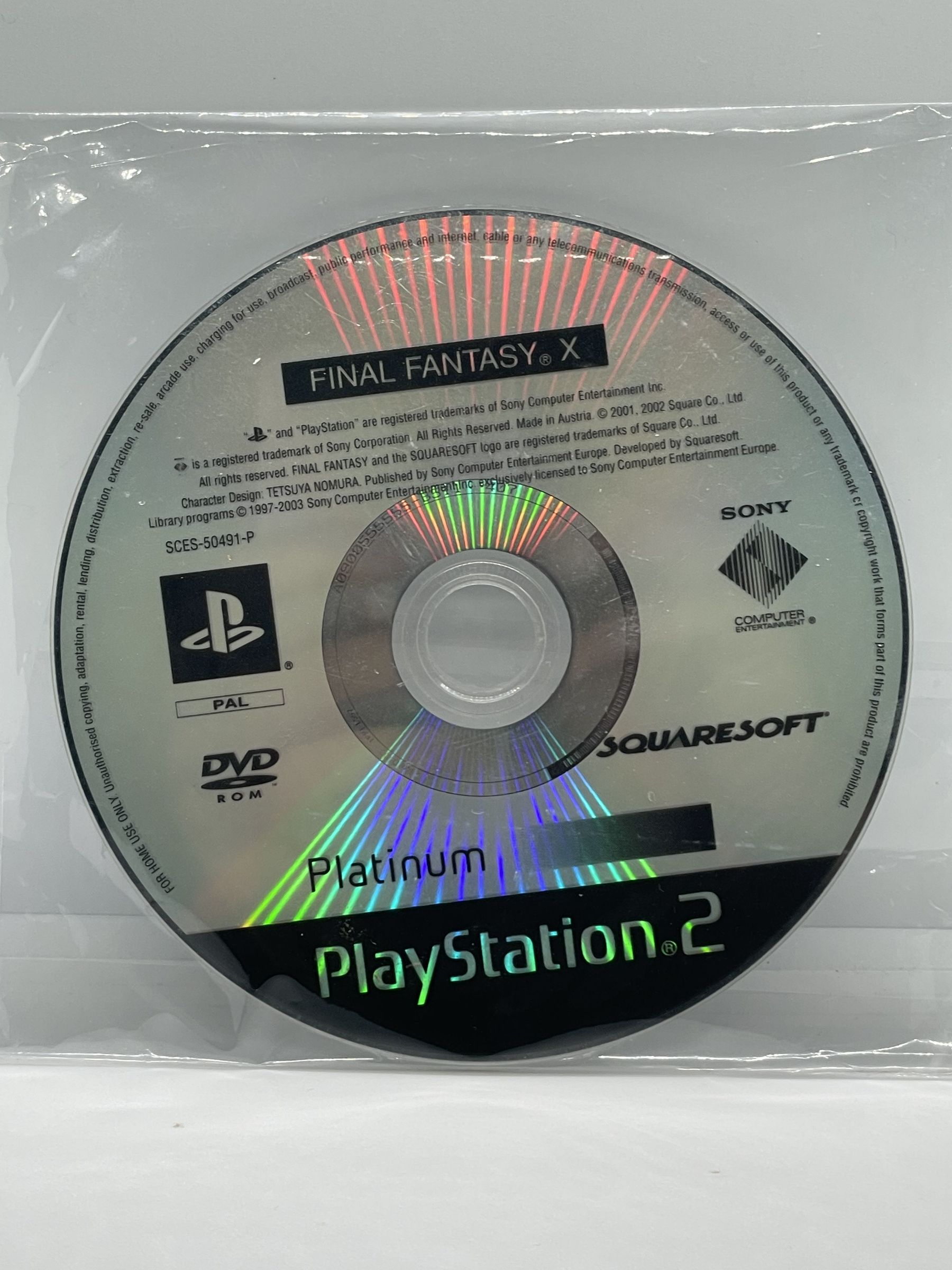 Final Fantasy X PS2 (CD) - PlayStation 2 | Retrobroker