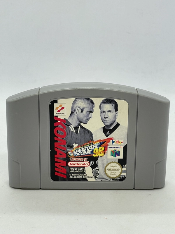 International Superstar Soccer 98 Nintendo 64 (game only) - Nintendo 64 ...