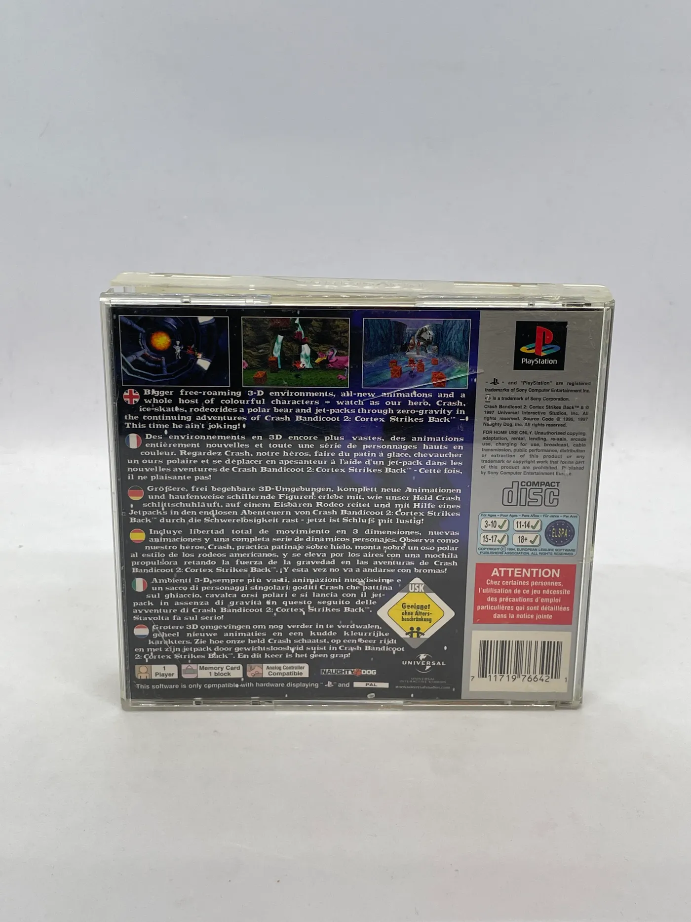 Crash Bandicoot 2 Cortex Strikes Back PS1 PSX - PlayStation 1 | Retrobroker
