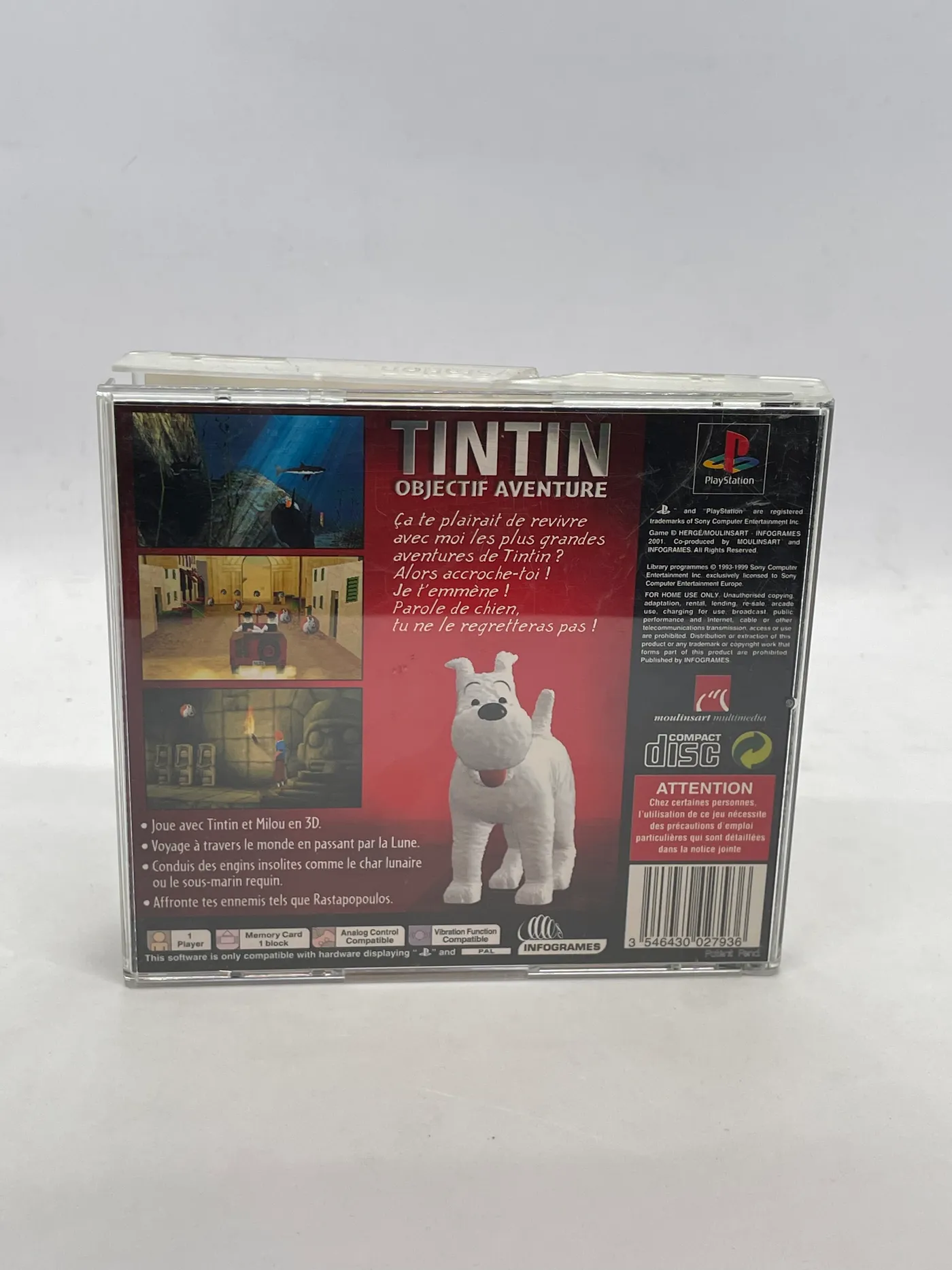 Tintin Destination Adventure PS1 PSX - PlayStation 1 | Retrobroker