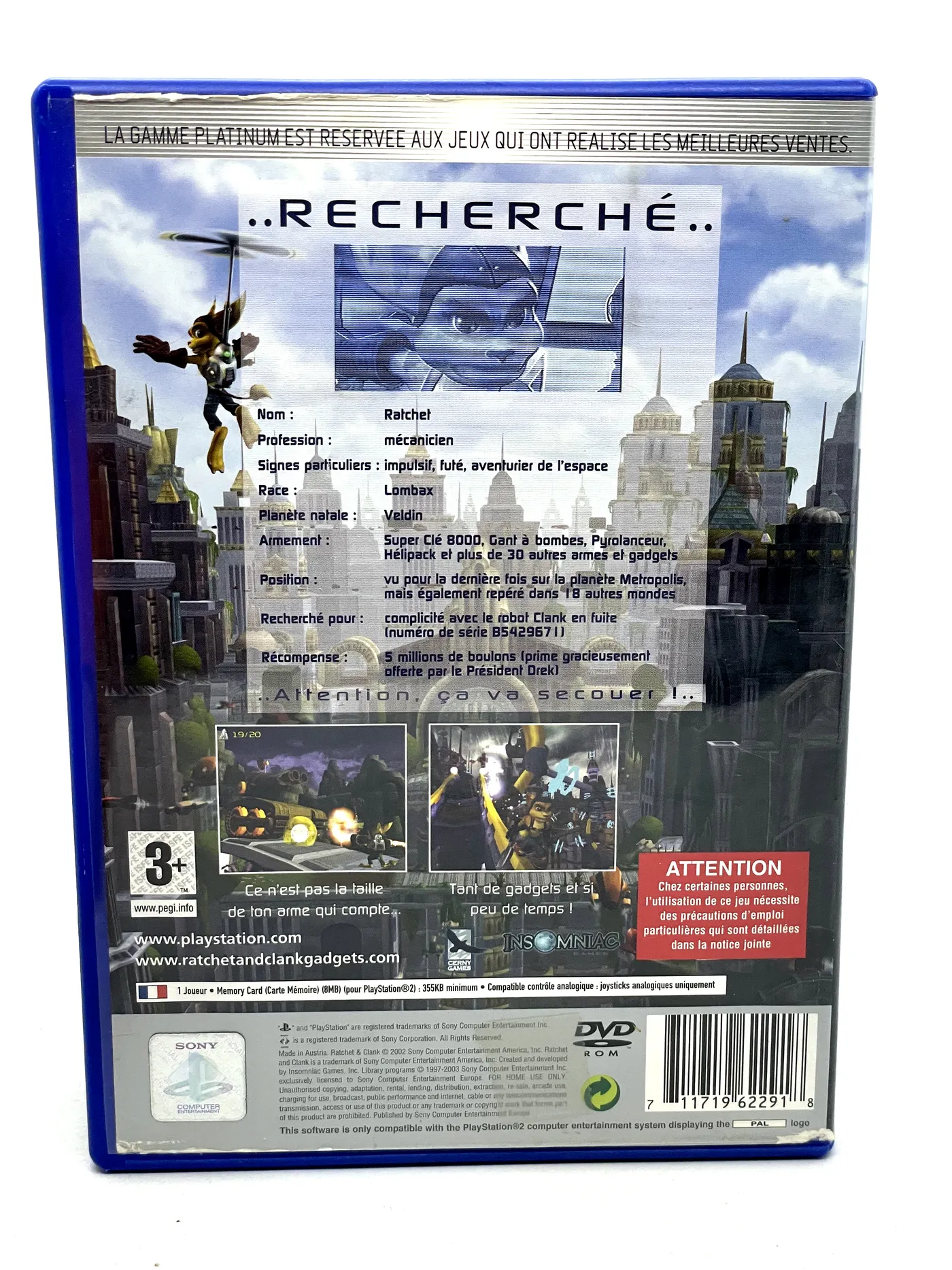 Ratchet & Clank PS2 - PlayStation 2 | Retrobroker