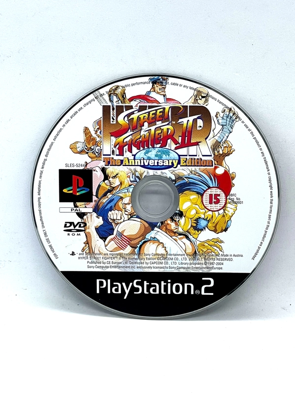 Hyper Street Fighter II The Anniversary Edition PS2 (game only ...