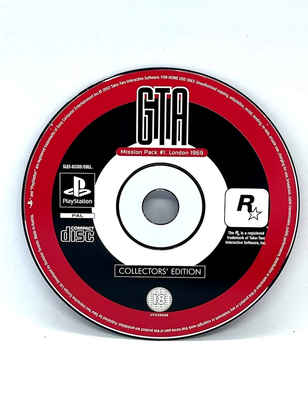 Grand Theft Auto London 1969 PS1 PSX (game only) - PlayStation 1 ...