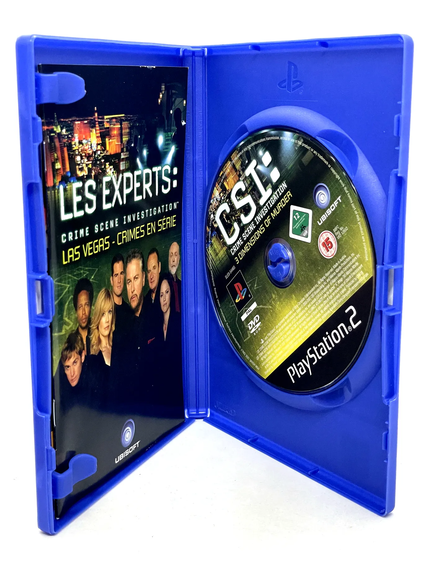 CSI Crime Scene Investigation 3 Dimensions of Murder PS2 - PlayStation ...