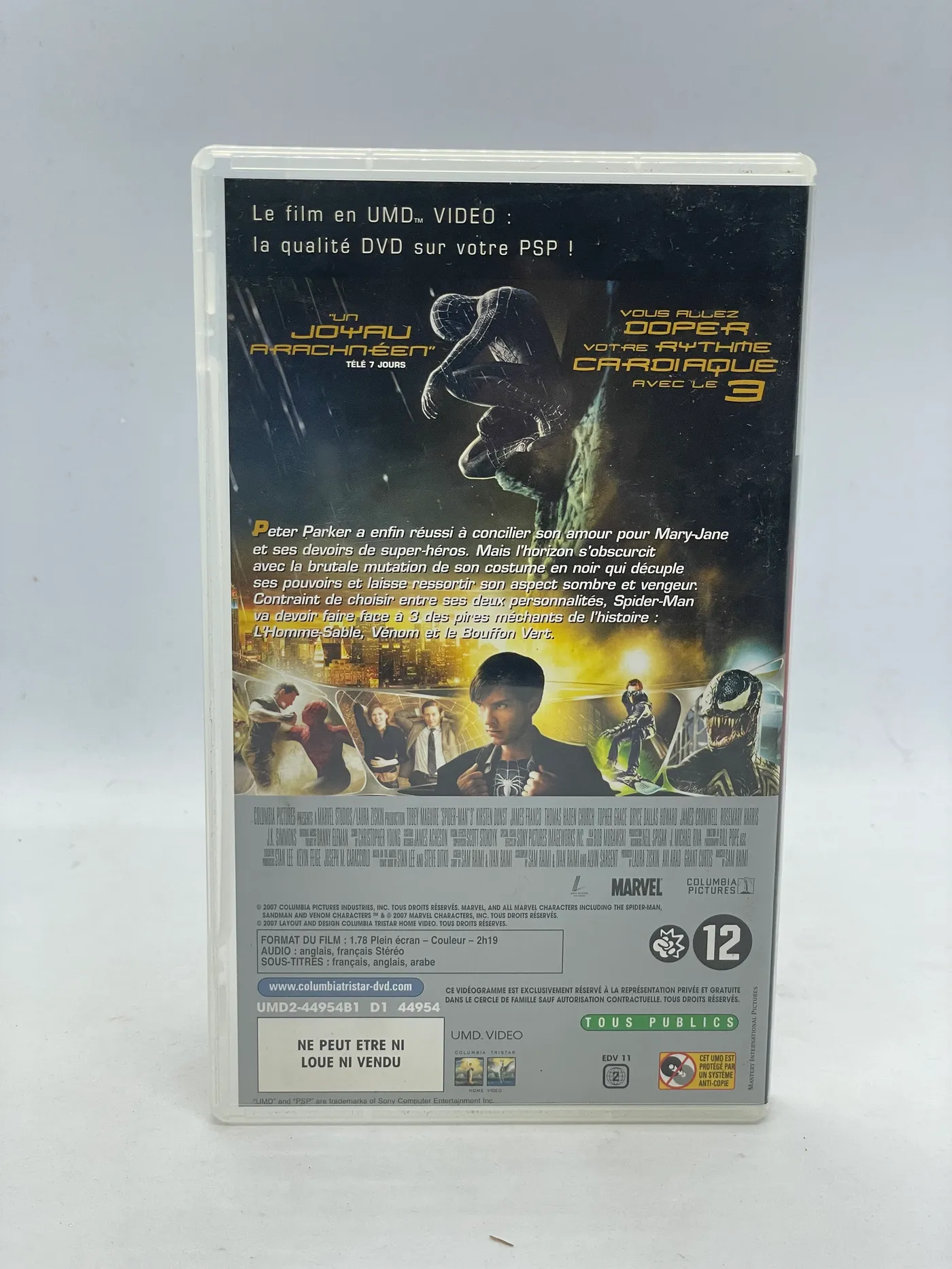 Spider-Man 3 PSP Video - PlayStation Portable (PSP) | Retrobroker