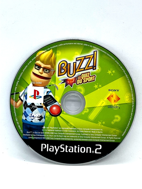 Buzz Sports Quizz PS2 (game only) - PlayStation 2 | Retrobroker