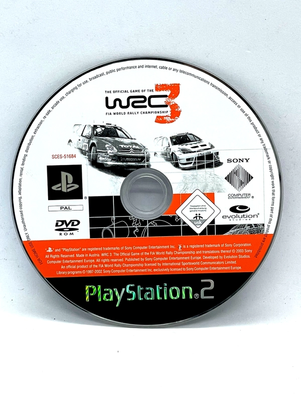 WRC 3 PS2 (game only) - PlayStation 2 | Retrobroker