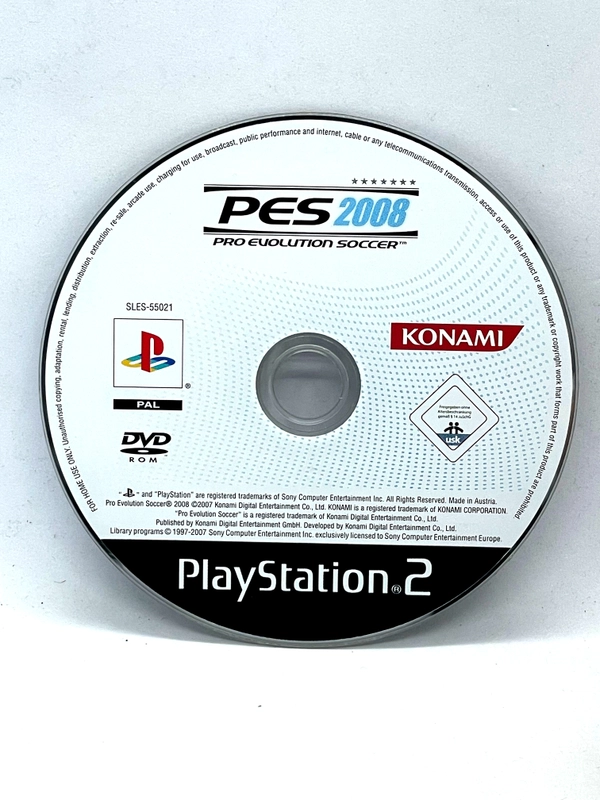Pro Evolution Soccer 2008 PS2 (game only) - PlayStation 2 | Retrobroker