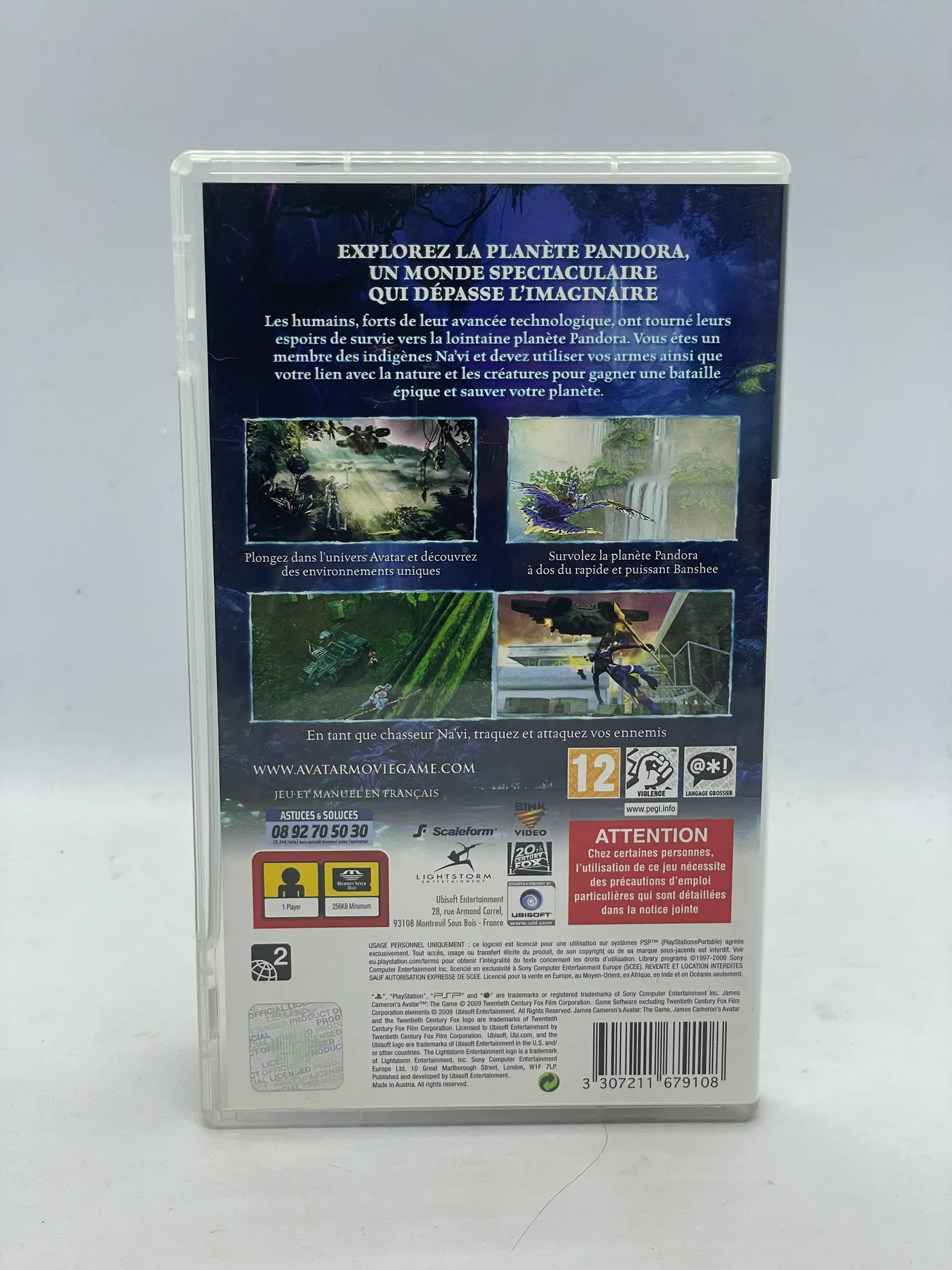 James Cameron's Avatar The Game PSP - PlayStation Portable (PSP ...