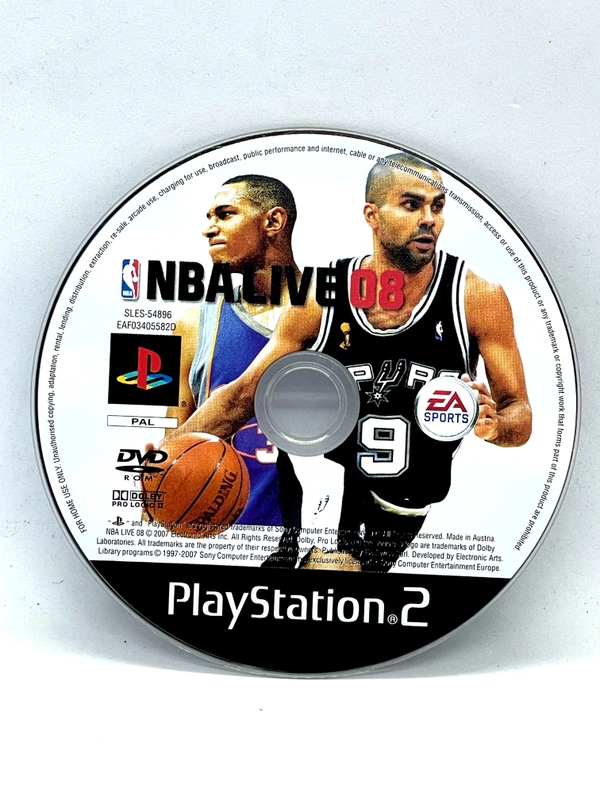 NBA Live 08 PS2 (game only) - PlayStation 2 | Retrobroker