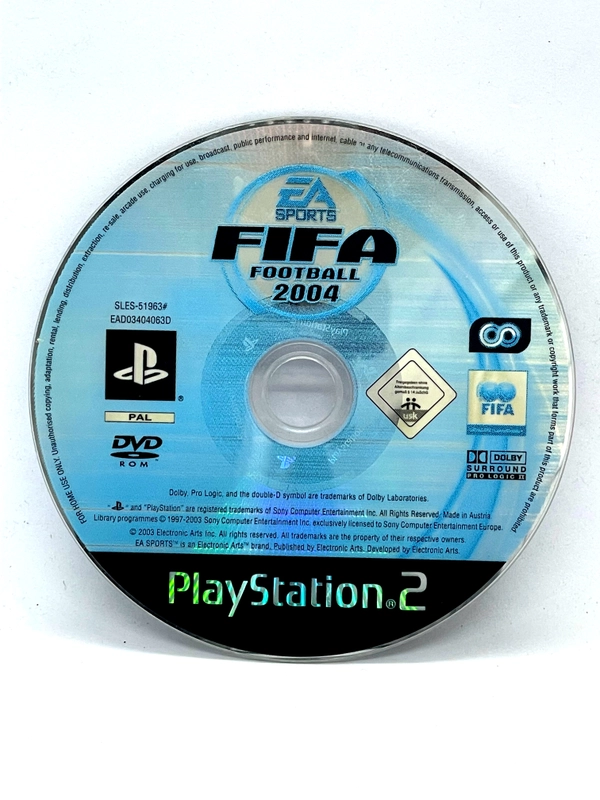 FIFA Football 2004 PS2 (game only) - PlayStation 2 | Retrobroker