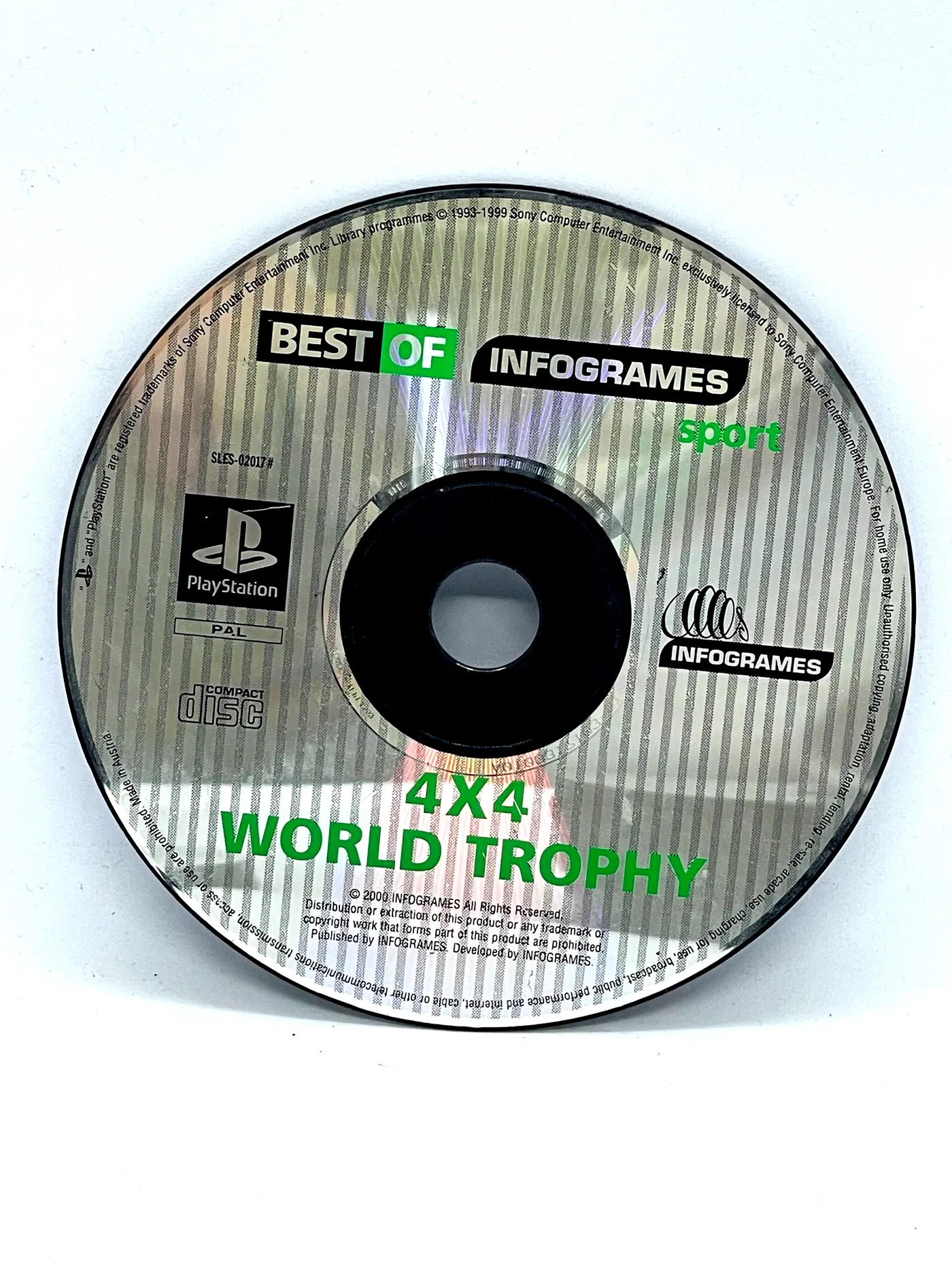 4X4 World Trophy PS1 PSX (game only) - PlayStation 1 | Retrobroker