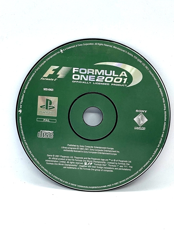 Formula One 2001 PS1 PSX (game only) - PlayStation 1 | Retrobroker