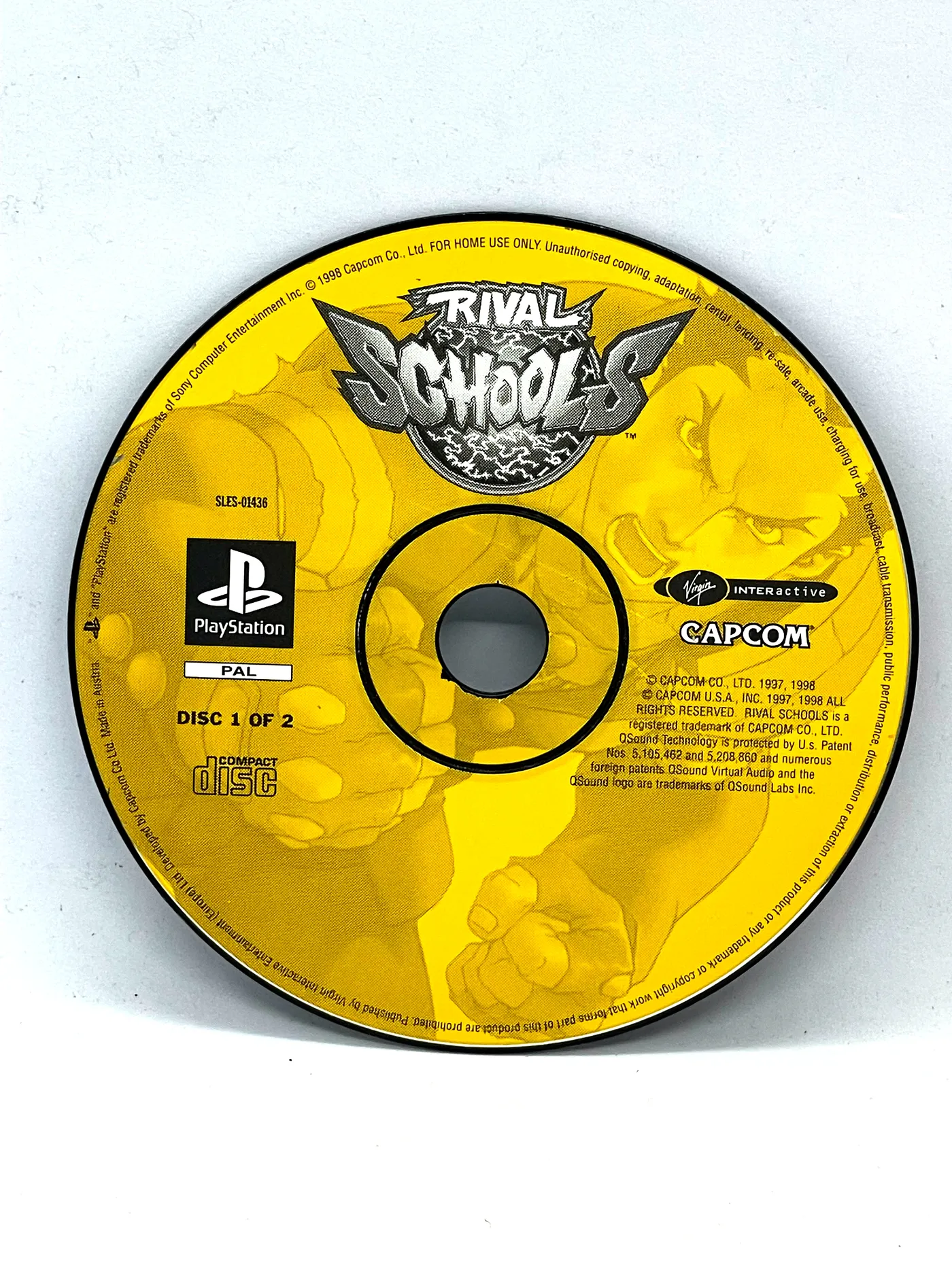 Rival Schools PS1 PSX (CD1) (game only) - PlayStation 1 | Retrobroker