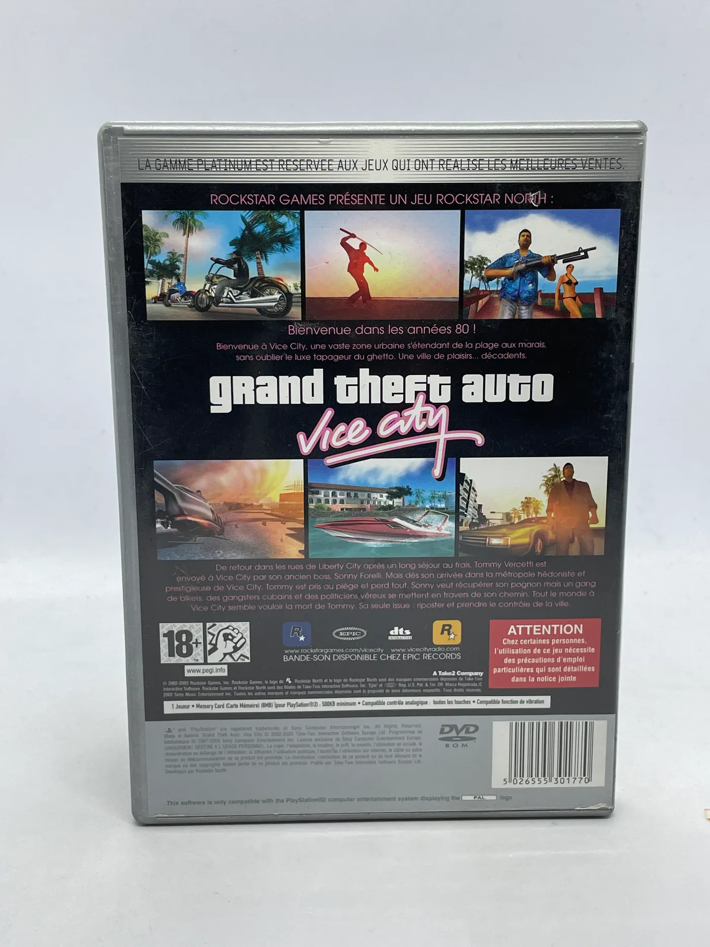 Grand Theft Auto Vice City PS2 + map - PlayStation 2 | Retrobroker