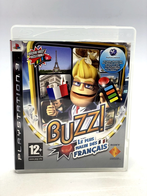 Buzz Le Plus Malin Des Francais PS3 (FR) - PlayStation 3 | Retrobroker