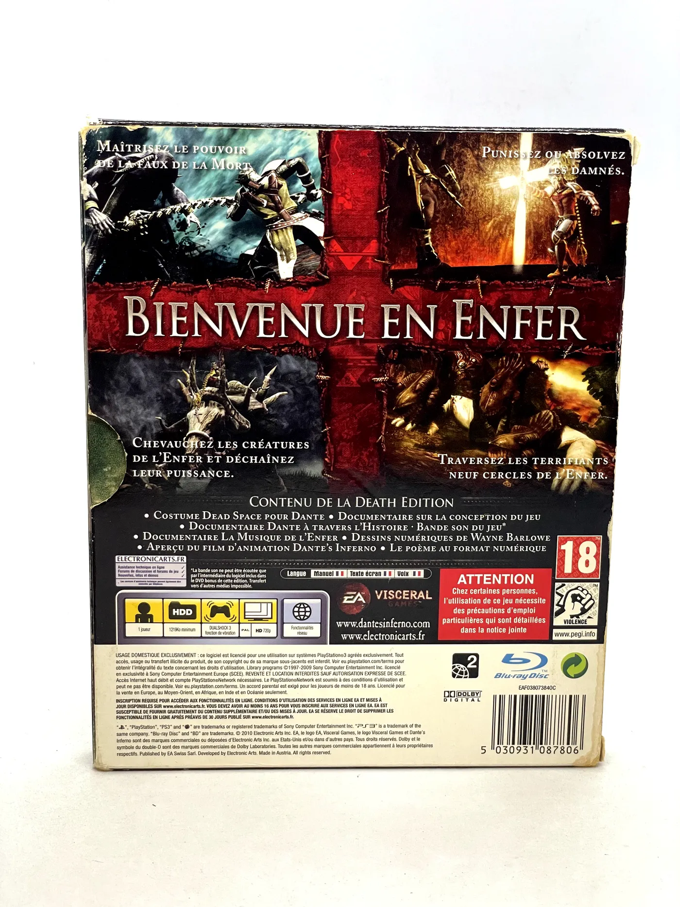Dante's Inferno Death Edition PS3 - PlayStation 3 | Retrobroker