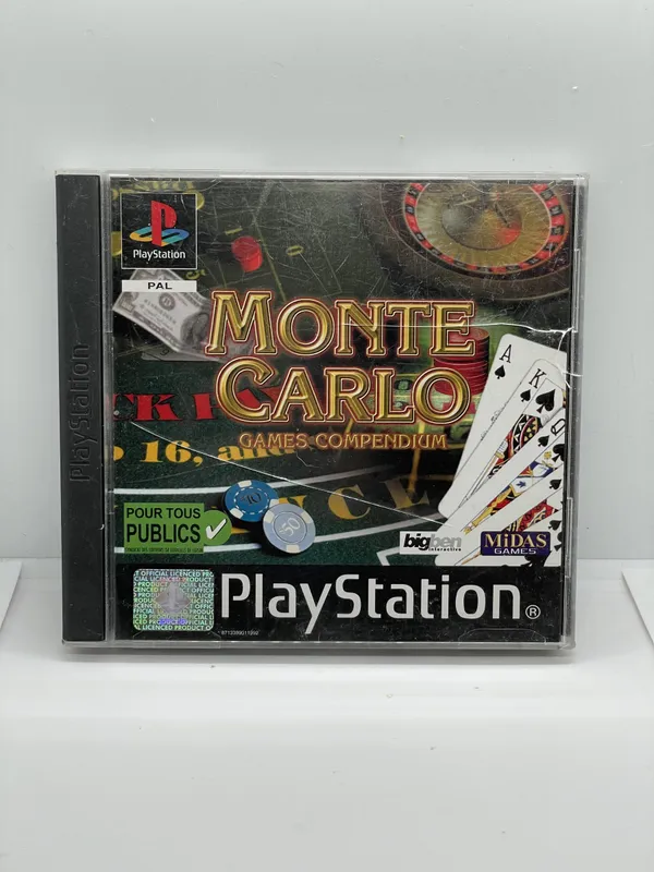 Monte Carlo Games Compendium PS1 - PlayStation 1 | Retrobroker
